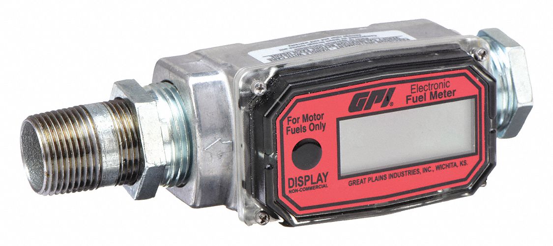 GPI, Fuel Meter, Turbine, Electronic Flowmeter - 1YEF6|01A31GM - Grainger