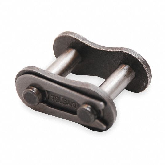 TSUBAKI Connecting Link: Connecting, Single Strand, 12B, 3/4 in Pitch ...