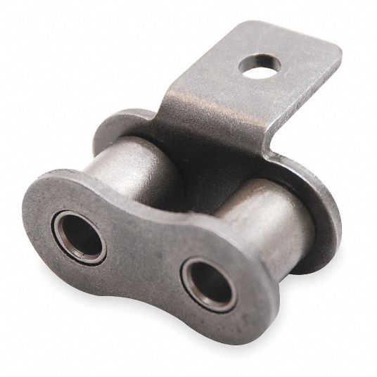TSUBAKI Roller Attachment Link: For Std Roller Chains, A-1, 60, Single ...