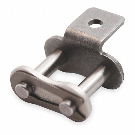 TSUBAKI Attachment Link: For Std Roller Chains, A-1, 60, Single Strand ...