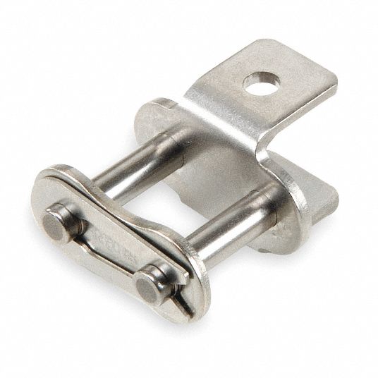 TSUBAKI Attachment Link: For Stainless Steel Roller Chains, AA-1, 60 ...