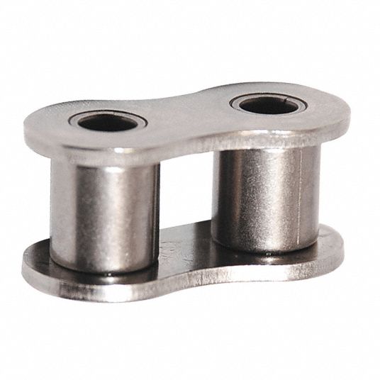 TSUBAKI Roller Link: For Stainless Steel Roller Chains, 80, Single ...