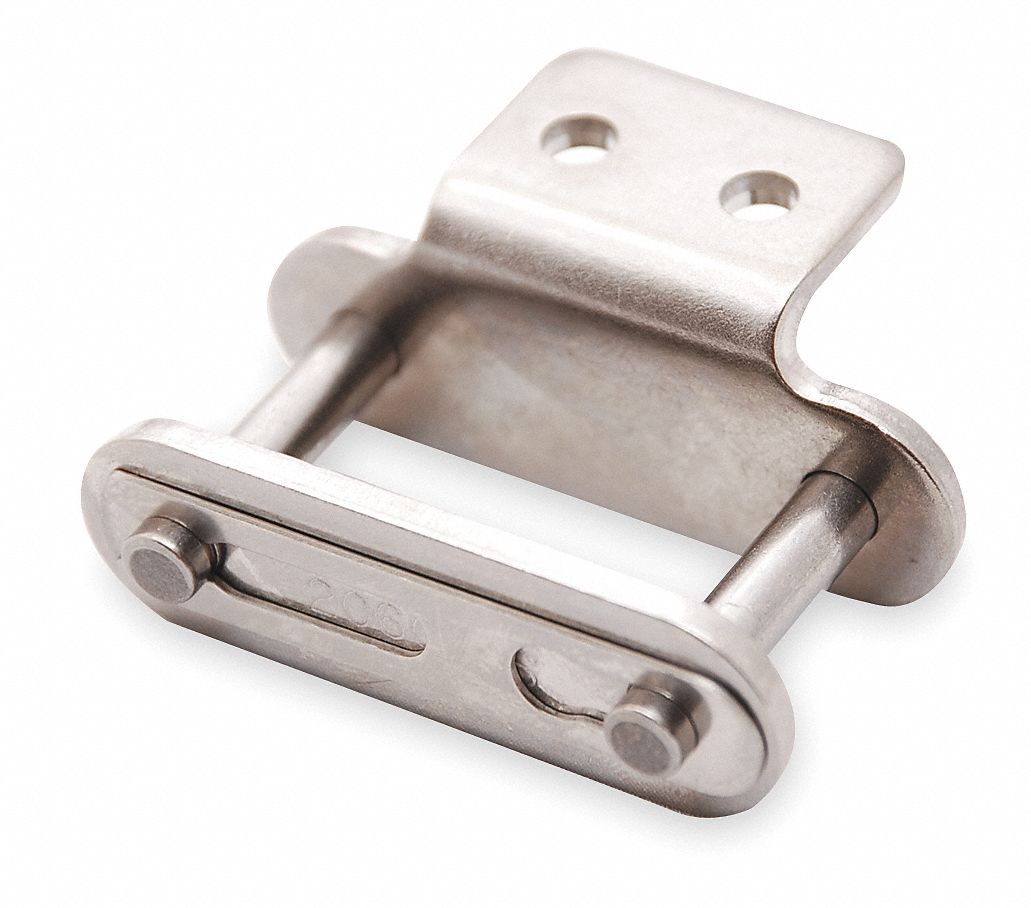 TSUBAKI Attachment Link: Attachment, Stainless Steel Conveyor Chains ...