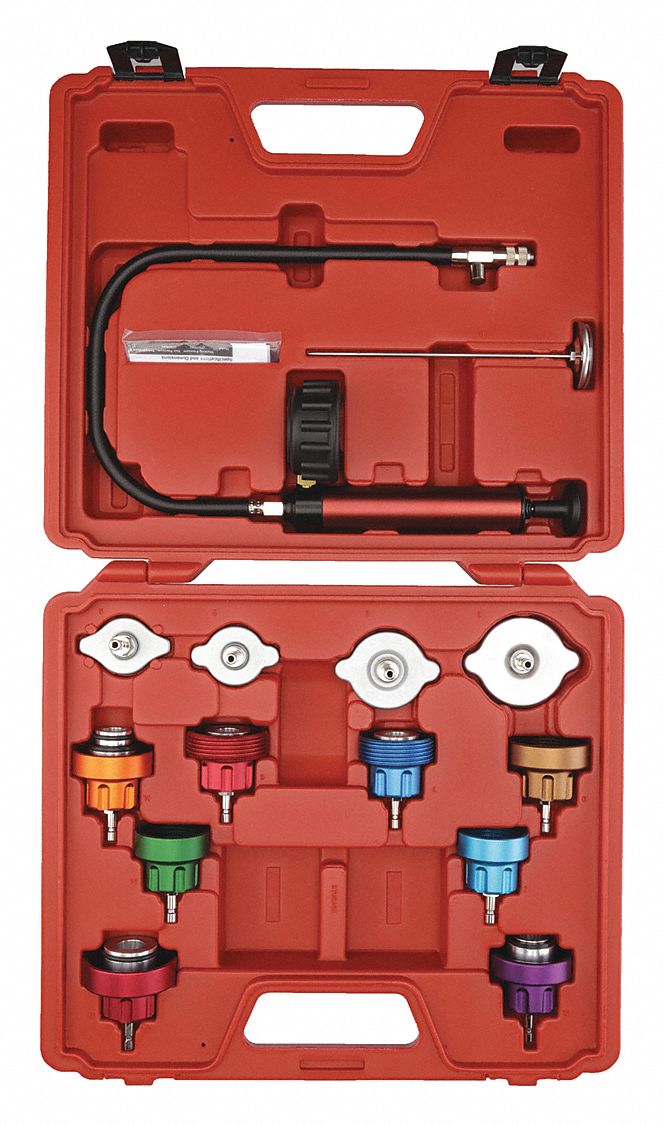 WESTWARD Cooling System Tester Kit: Cooling System Tester Kit, Aluminum ...