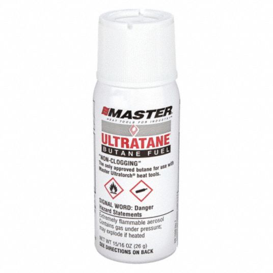 MASTER APPLIANCE, Butane, 0.94 fl oz, Butane Refill Canister - 1YMK4 ...