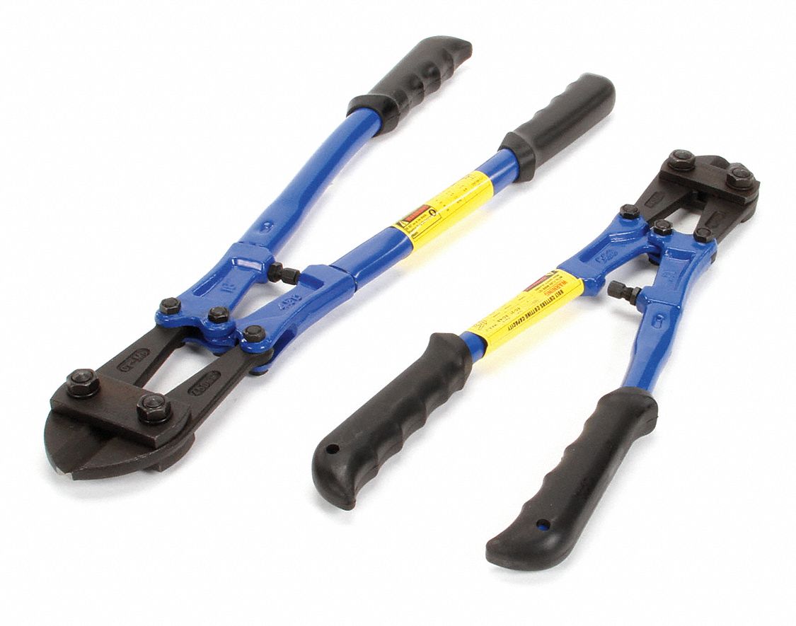 WESTWARD, Steel, For 1/4 in/5/16 in Max Dia Soft Steel, Bolt Cutter Set ...