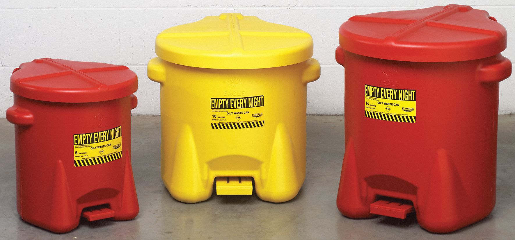 EAGLE, 10 gal Capacity, Yellow, Oily Waste Can - 1YNN2|935FLY - Grainger EAGLE, 10 gal Capacity, Yellow, Oily Waste Can - 1YNN2|935FLY - Grainger