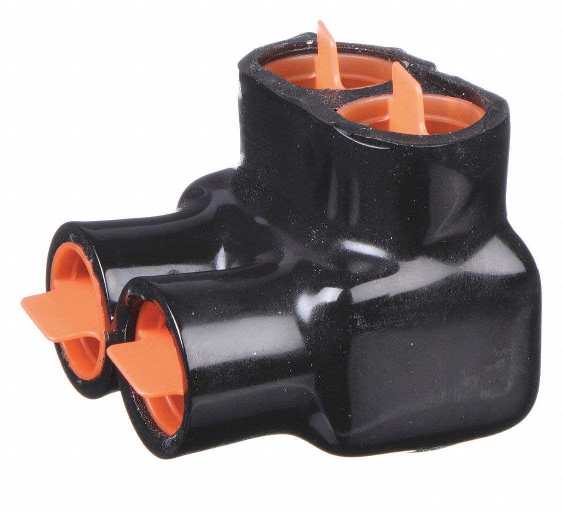 BLACKBURN, Black, 2 Ports, Insulated Multitap Connector - 1YRJ3|AMT250 ...