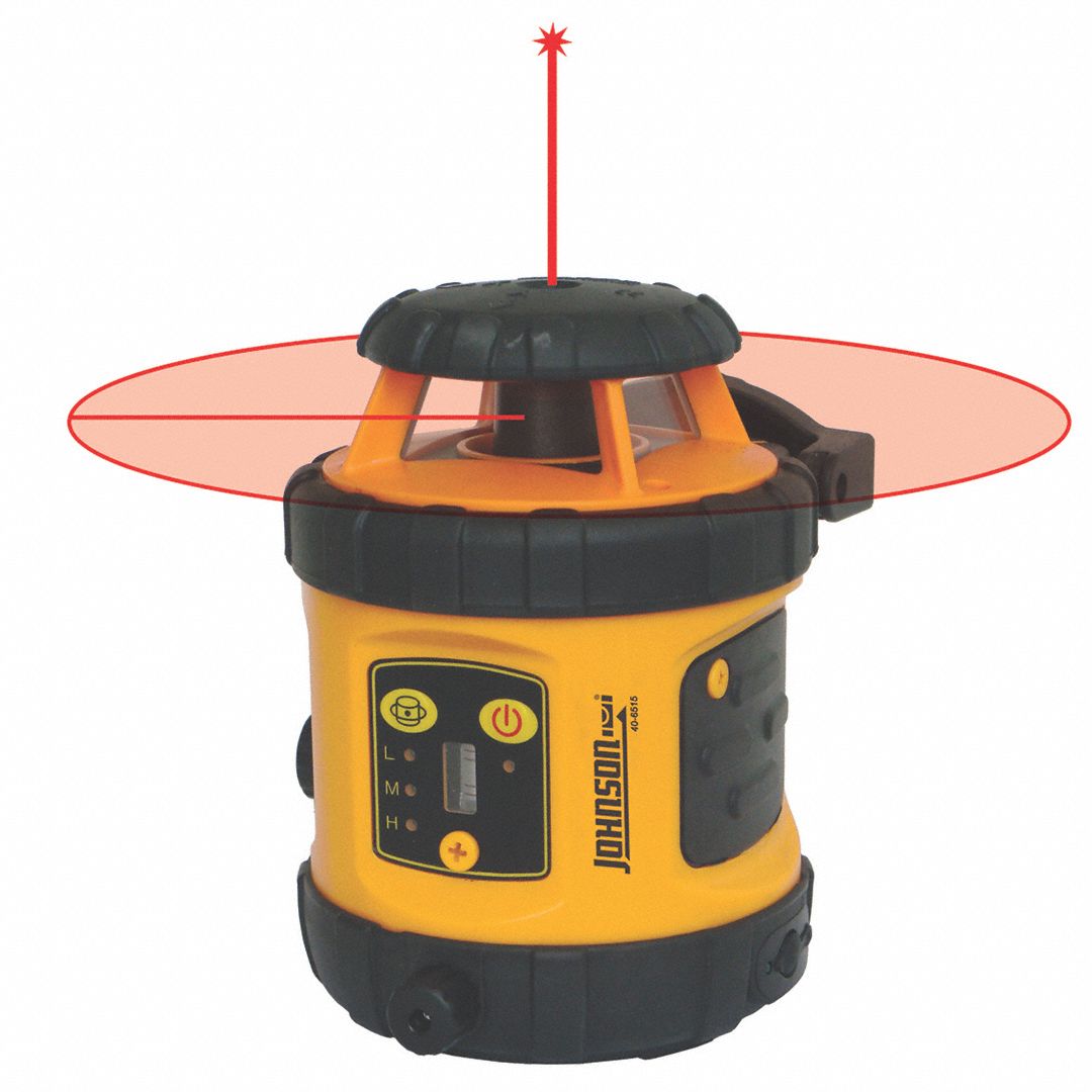 JOHNSON Pendulum Self-Leveling Rotary Laser, Horizontal and Vertical ...