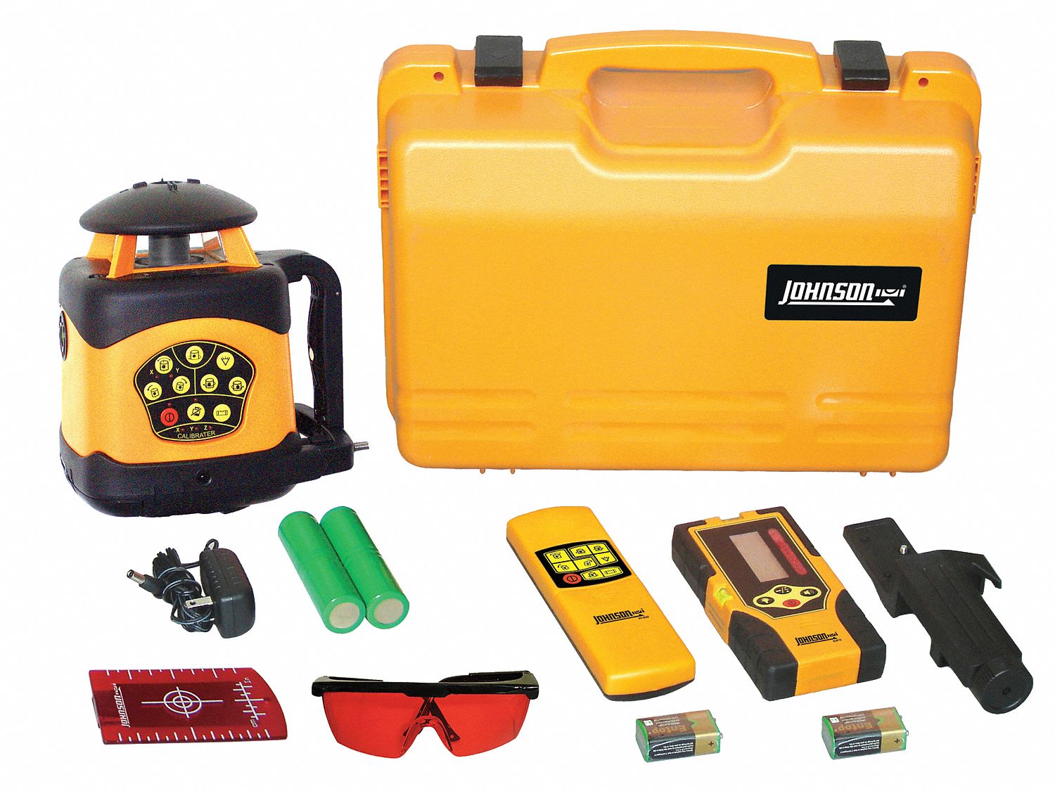 JOHNSON Nivel de Láser Giraario, Autonivelante Electrónico, Clase 3A ...