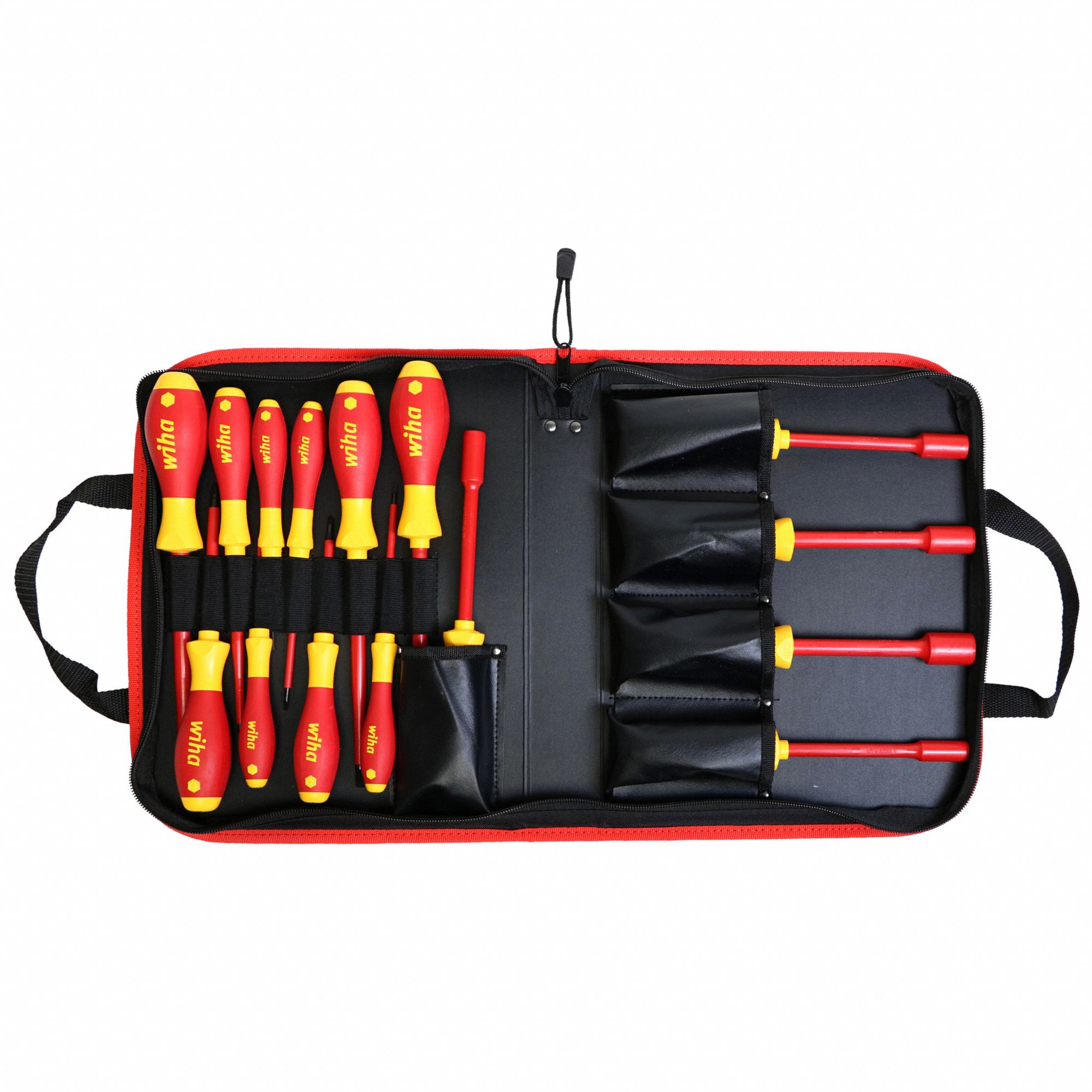 WIHA, Insulated, 15 Total Pcs, Insulated Tool Kit - 1YUL5|32190 - Grainger