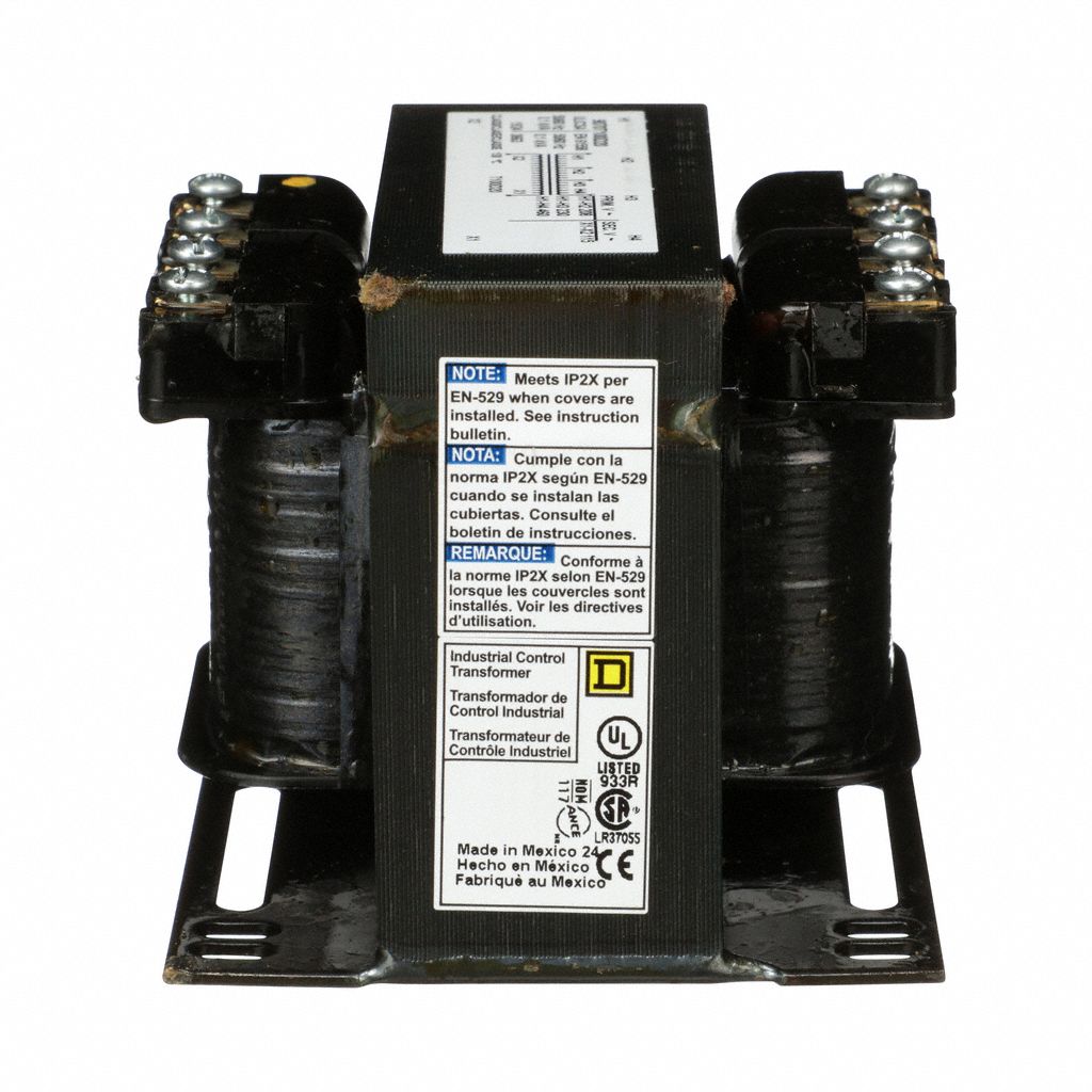 SQUARE D Control Transformer: 208V AC/480V AC/240V AC, 120V AC, Foot ...