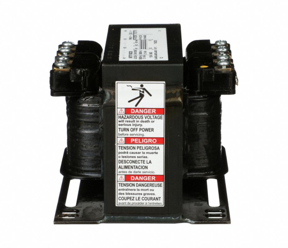 SQUARE D Transformador de Control, Clasificación VA 100VA, Voltaje de Entrada 208/240/480VCA ...