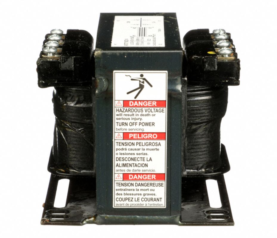 SQUARE D Transformador de Control, Clasificación VA 150VA, Voltaje de Entrada 208VCA, Voltaje de ...