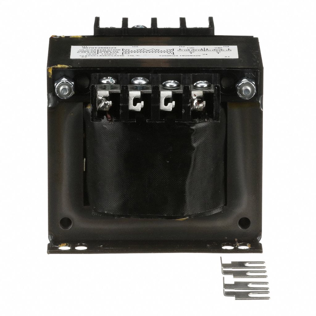 SQUARE D Control Transformer: 120V AC/240V AC, 24V AC, Foot, 250 VA VA ...