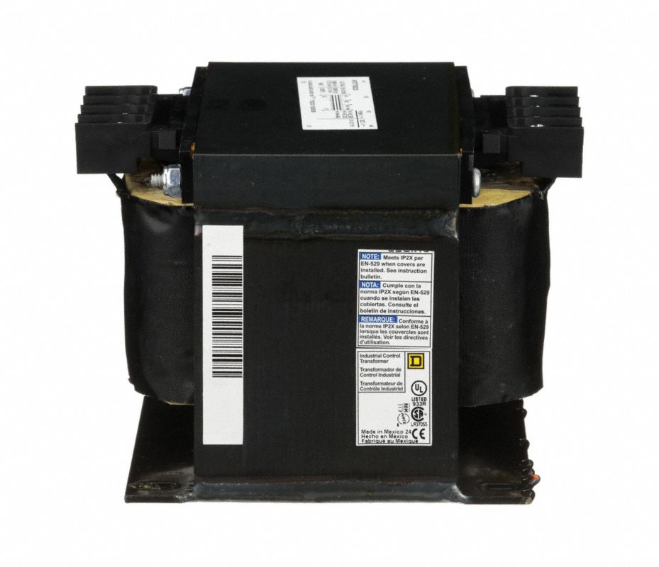 SQUARE D Transformador de Control, Clasificación VA 750VA, Voltaje de Entrada 208/240/480VCA ...