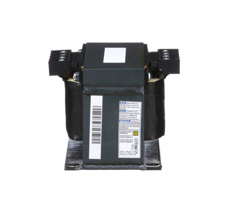 SQUARE D Transformador de Control, Clasificación VA 750VA, Voltaje de Entrada 208VCA, Voltaje de ...