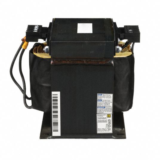 SQUARE D, 277V AC, 120V AC, Control Transformer - 1YUV8|9070T2000D4 ...