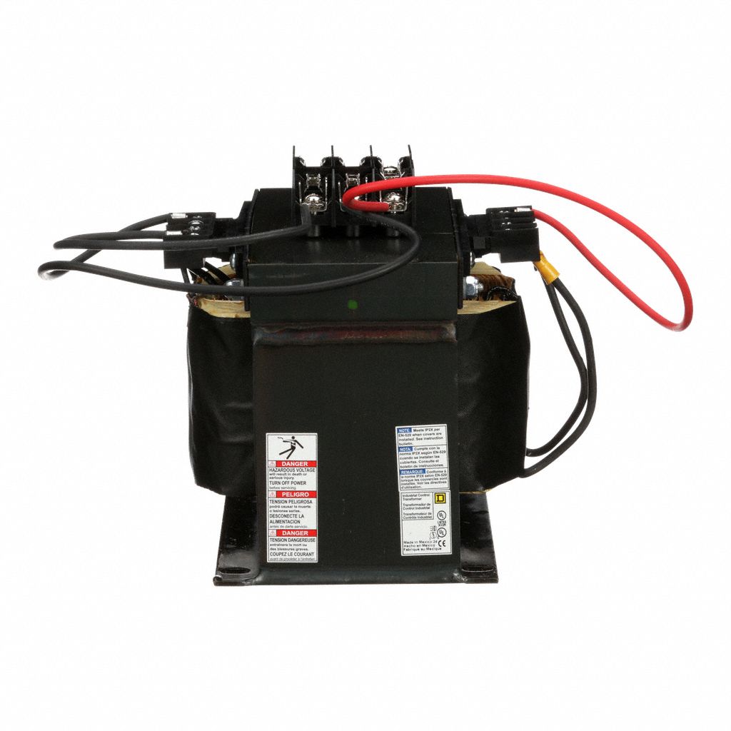 SQUARE D Transformador de Control Fusionado, Clasificación VA 2kVA, Voltaje de Entrada 240 ...