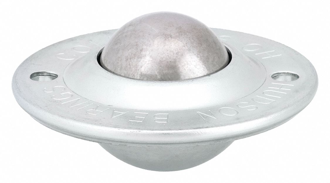 ASHLAND CONVEYOR Bola de Transferencia, Longitud (pulg.) 2-1/4, Ancho ...