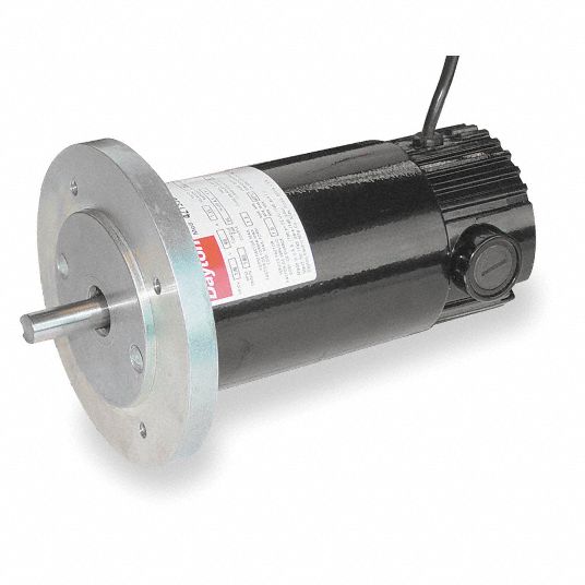 DC Motor, 1/6 HP, 42CZ Frame, Nameplate RPM 1750, Voltage 90V DC, Motor ...