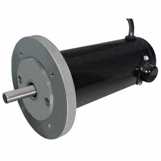 DC Motor, 1/8 HP, 42CZ Frame, Nameplate RPM 1750, Voltage 90V DC, Motor ...
