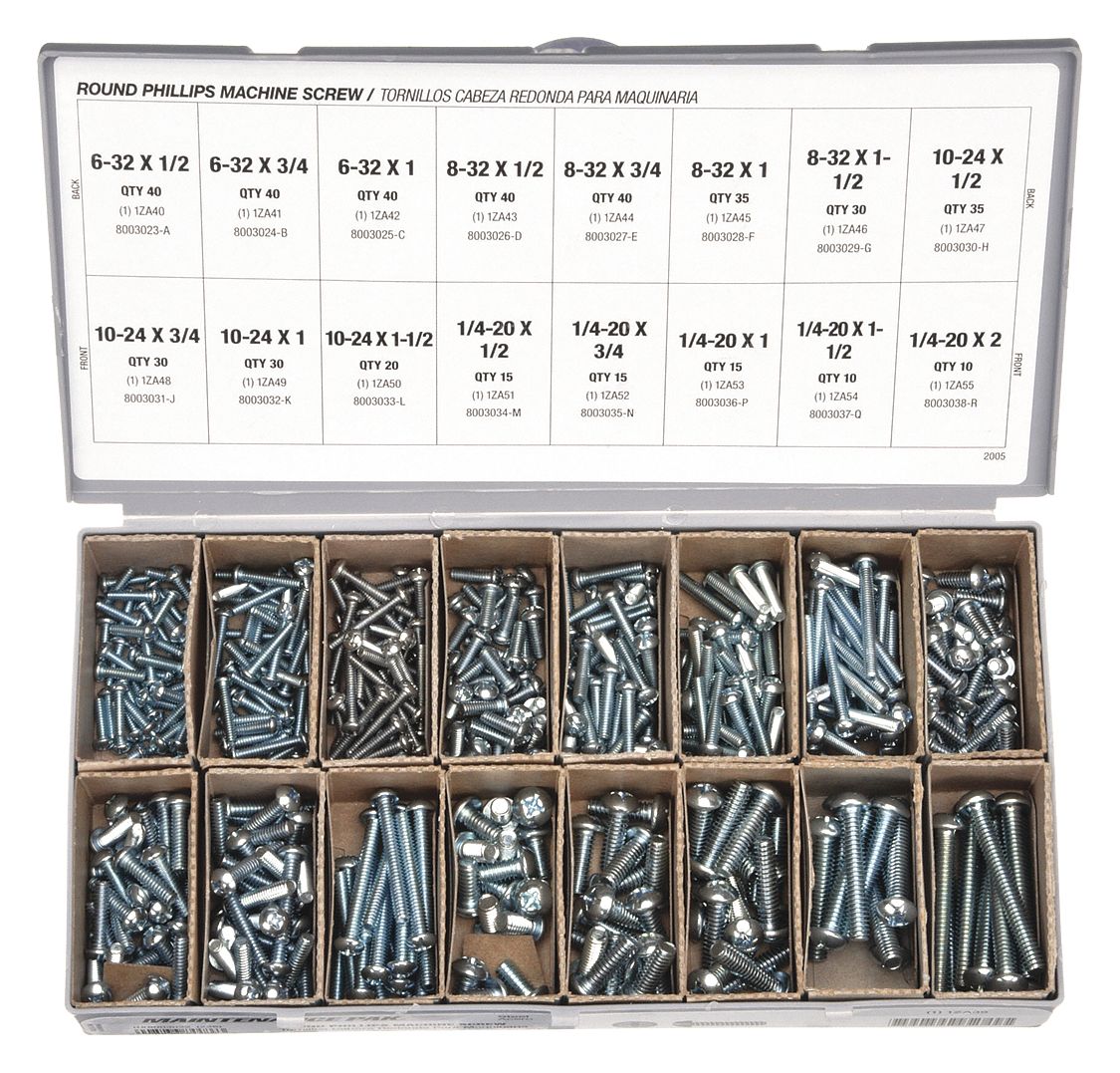 Machine Screw Assortment - Grainger