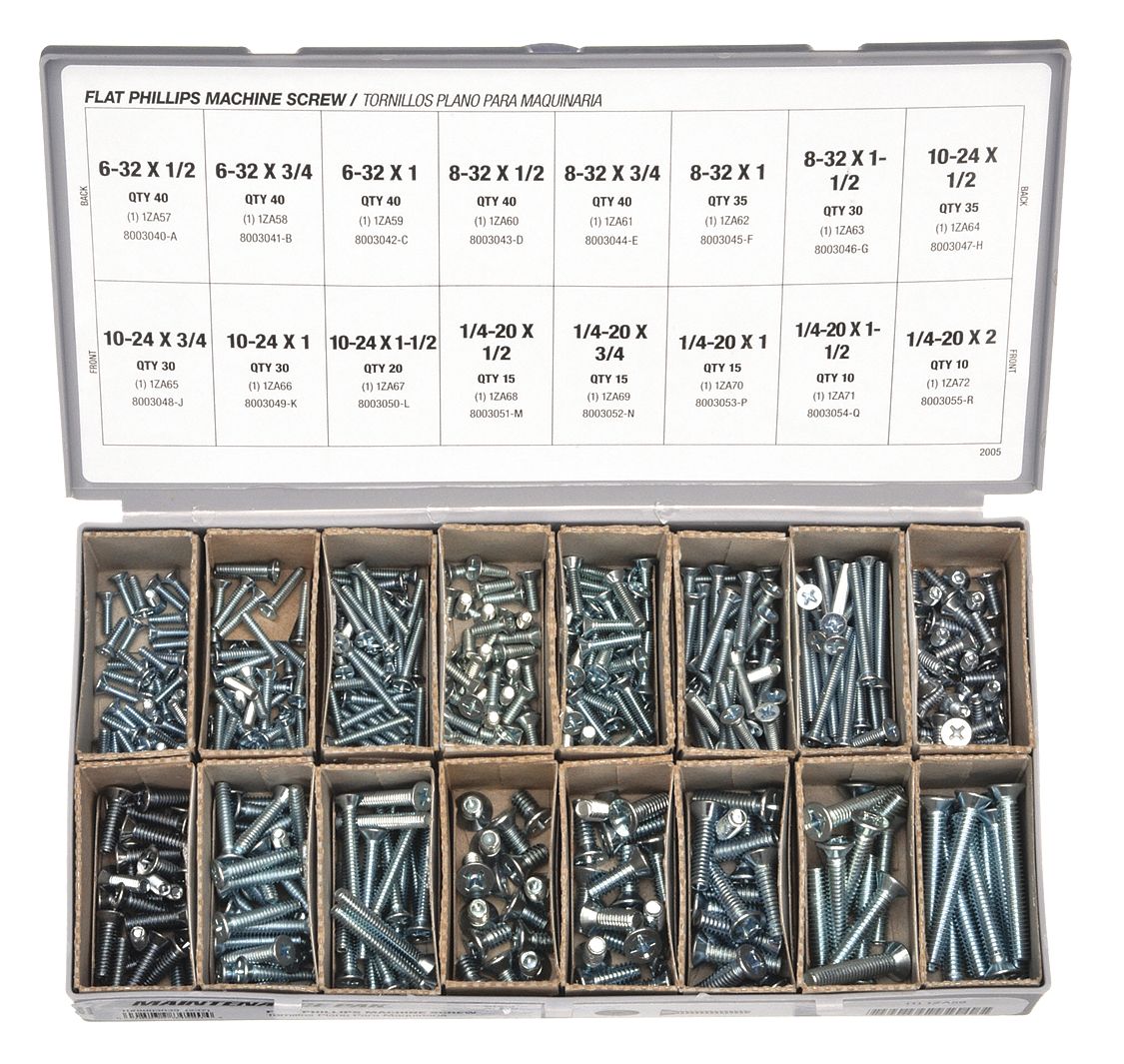 Machine Screw Assortment - Grainger