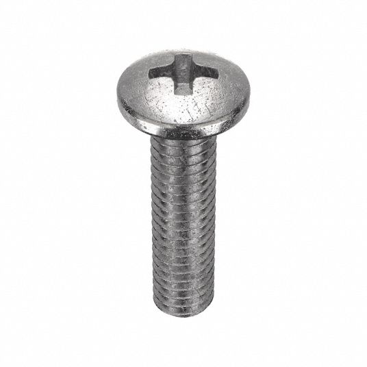 #6-32 Thread Size, 9/16 in Lg, Machine Screw - 1ZB57|U51122.013.0056 ...