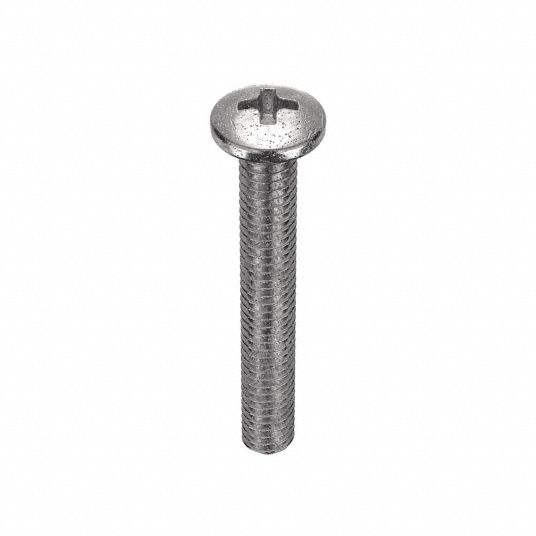 #6-32 Thread Size, 1 in Lg, Machine Screw - 1ZB61|U51122.013.0100 ...