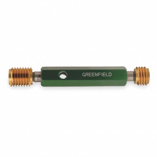 Thread Plug Gage, Finish TiN Coated - Grainger