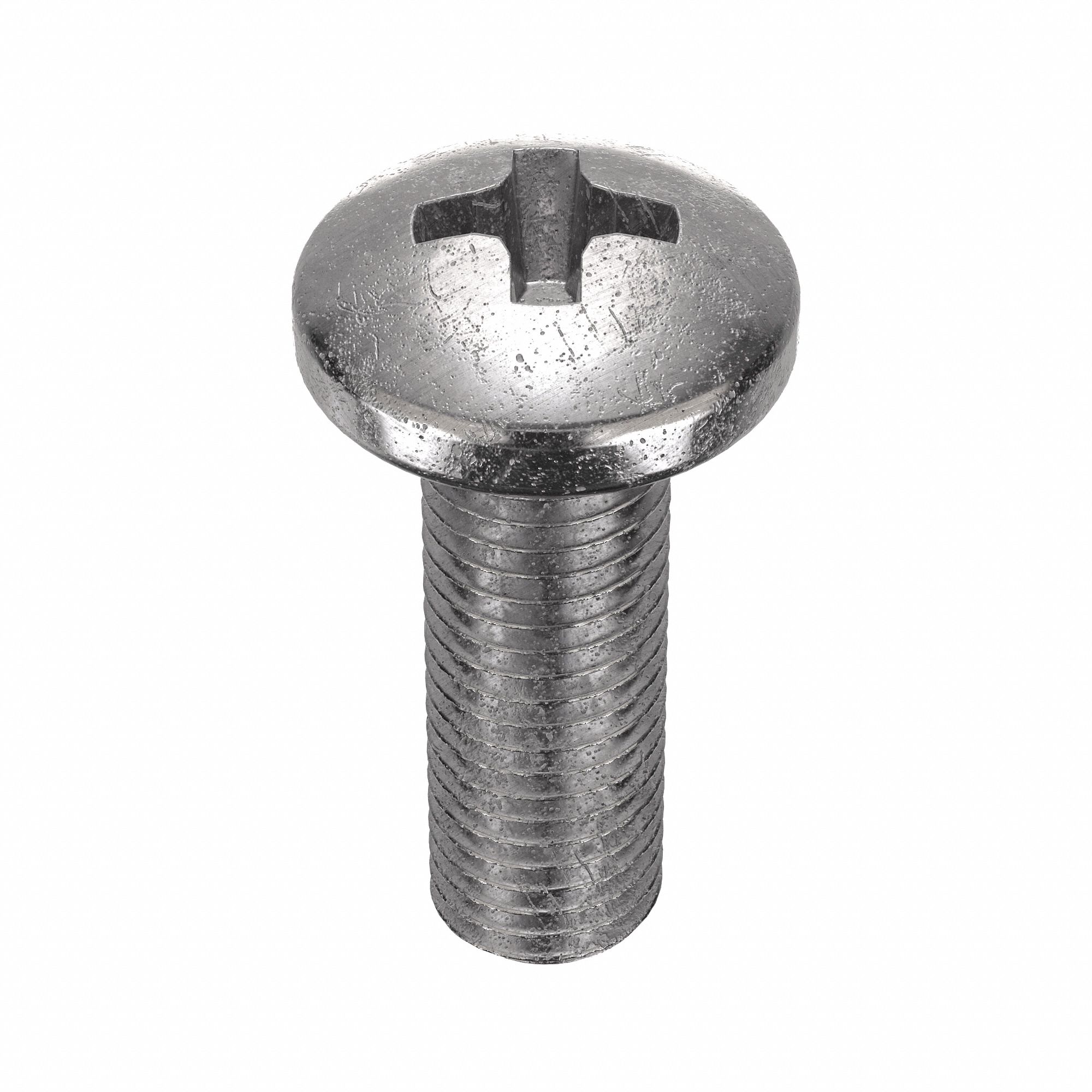 Machine Screw,10-32x9/16"L,Plain,100PK - Grainger