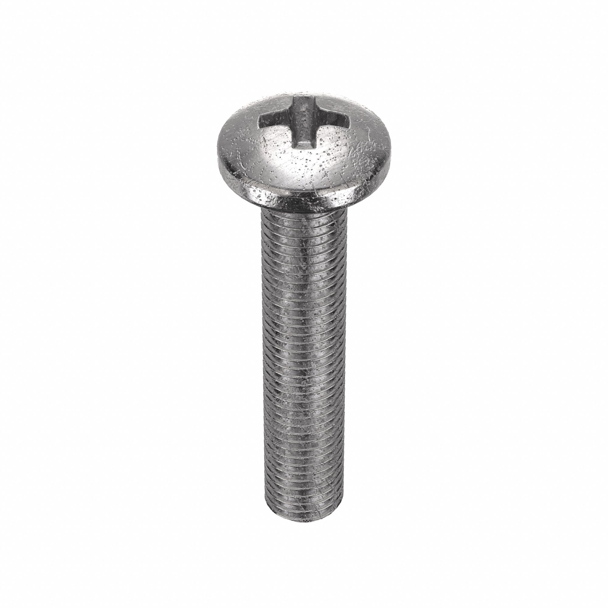 #10-32 Thread Size, 1 in Lg, Machine Screw - 1ZE26|1ZE26 - Grainger