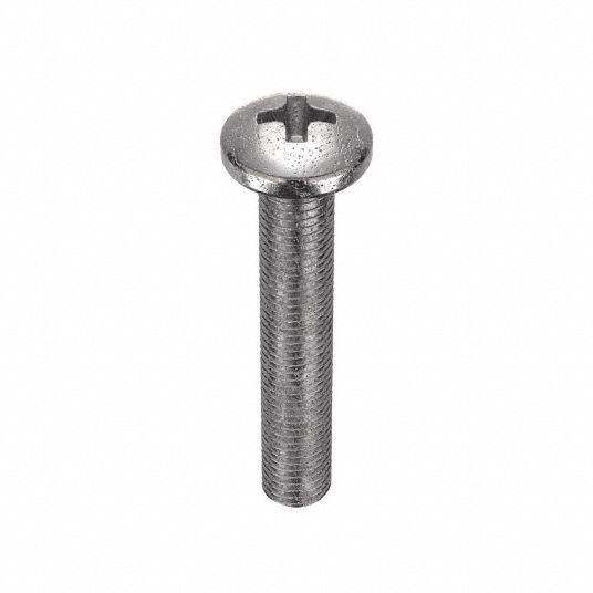 Machine Screw,10-32x1 1/8"L,Plain,100PK - Grainger