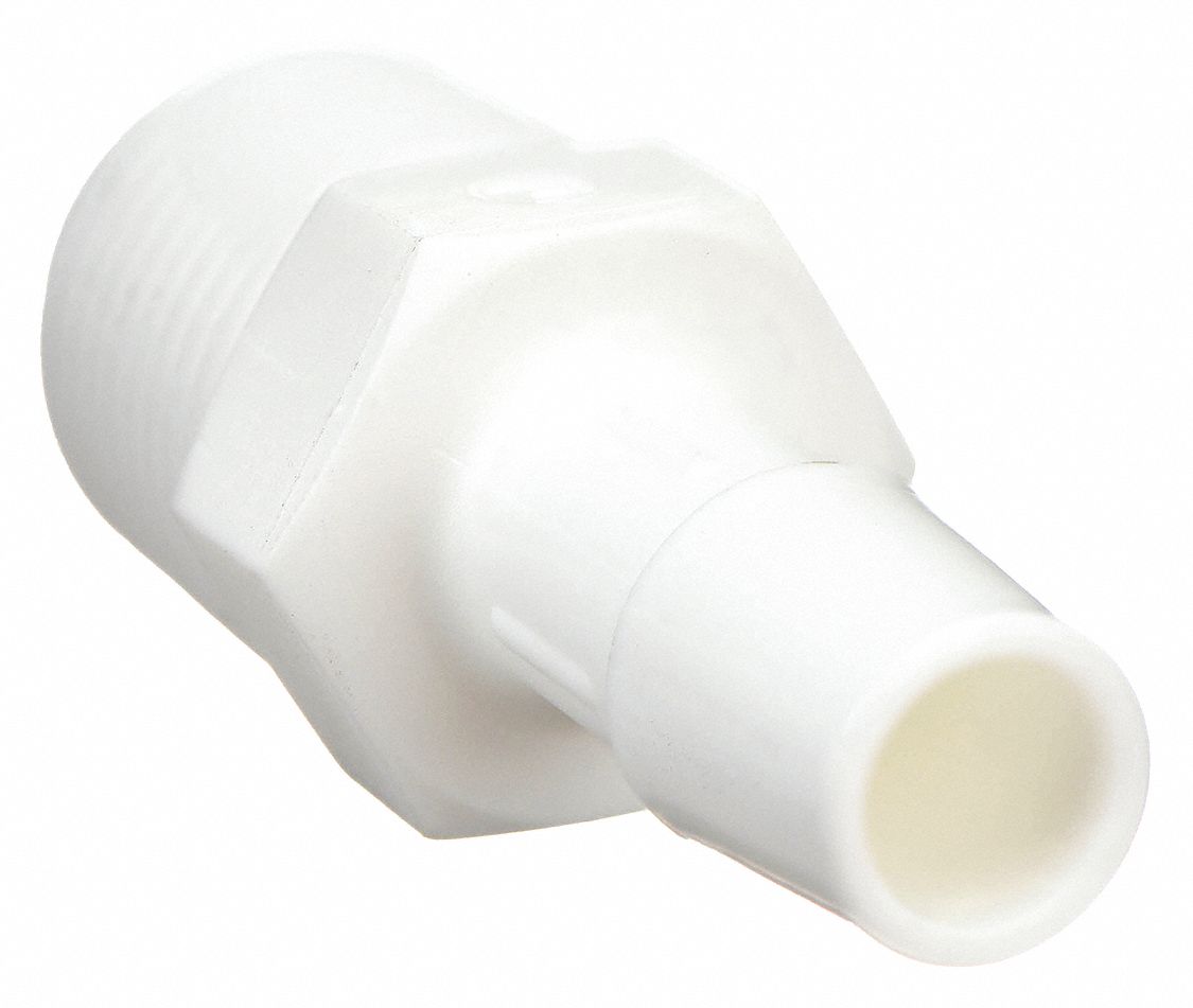 1/2 in ID x 1/2 in Pipe size, Barbed x MNPT, Barbed Fitting Adapter ...