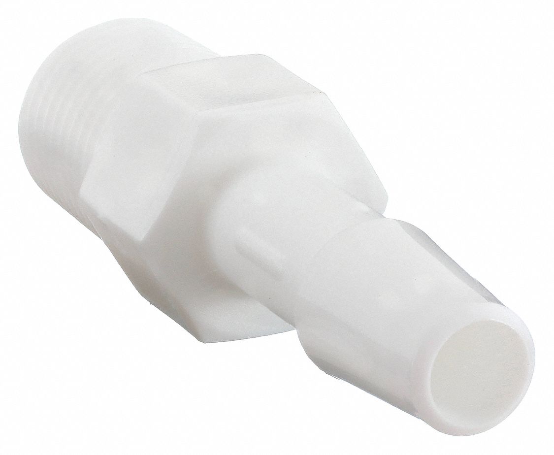 1/4 in ID x 1/8 in Pipe size, Barbed x MNPT, Barbed Fitting Adapter ...