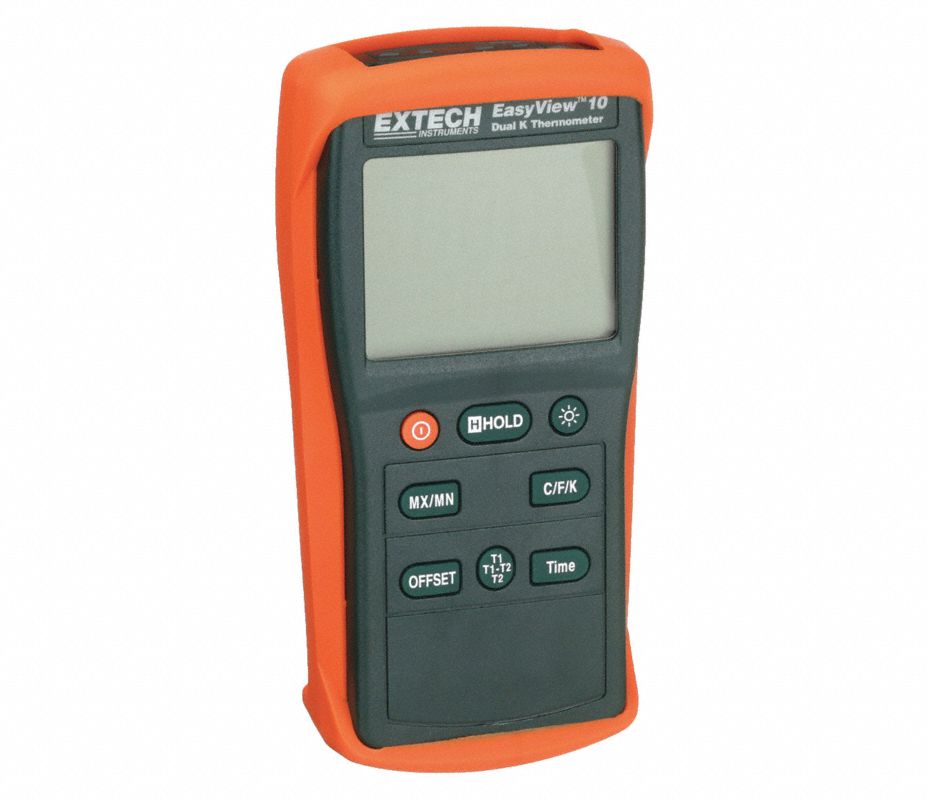 EXTECH Termómetro de Termopar , Conector de Sonda Tipo Miniatura ...