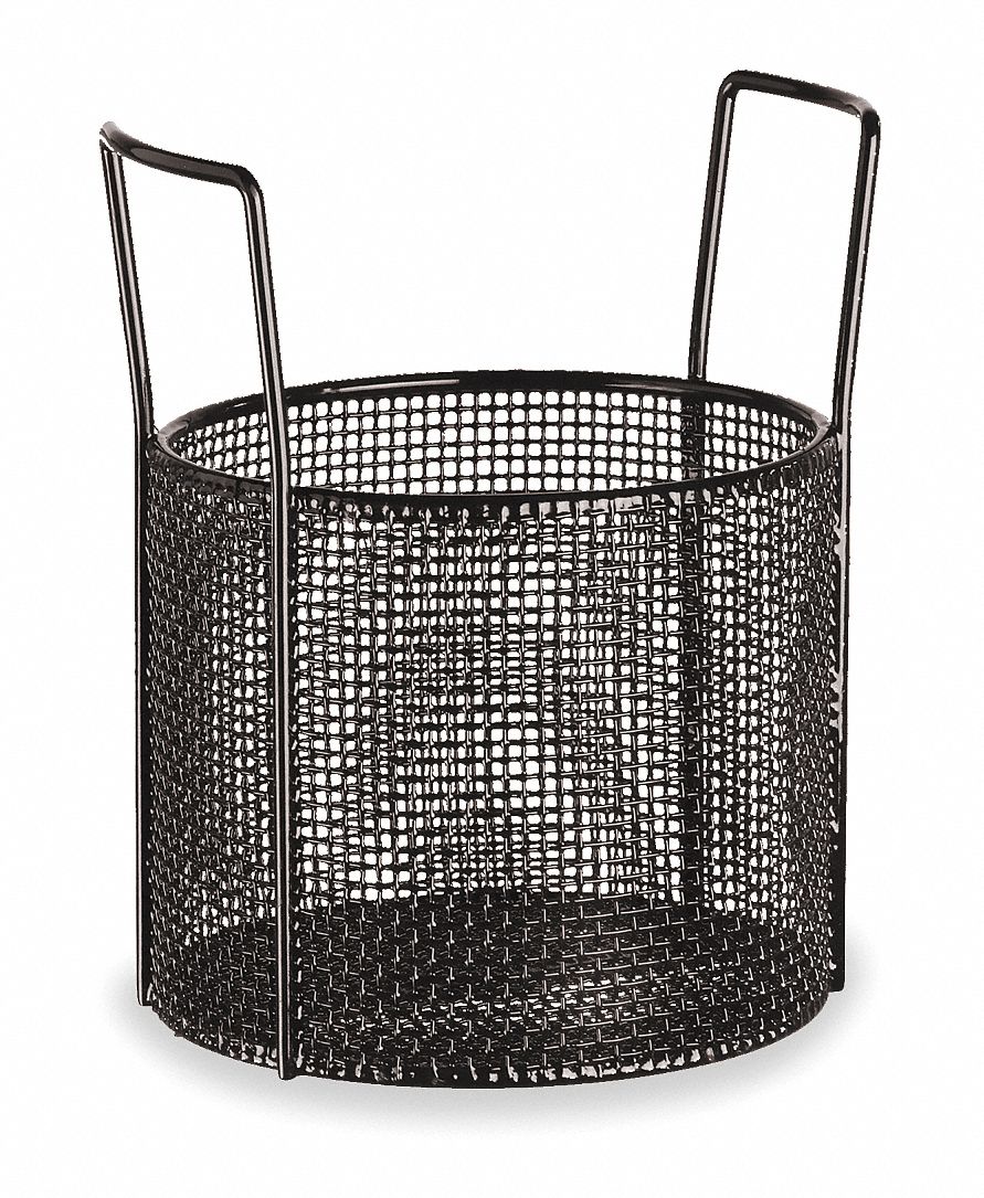 Wire Mesh Basket, Round - Grainger