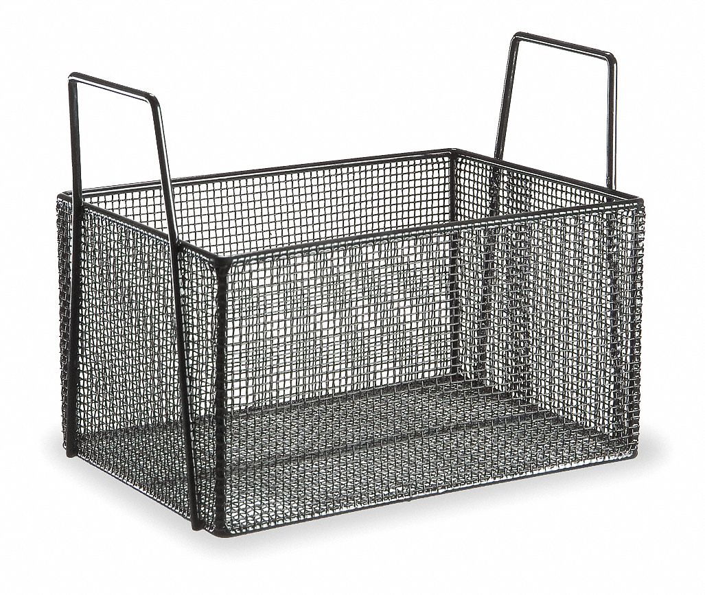 Wire Mesh Dipping Basket, Rectangular - Grainger