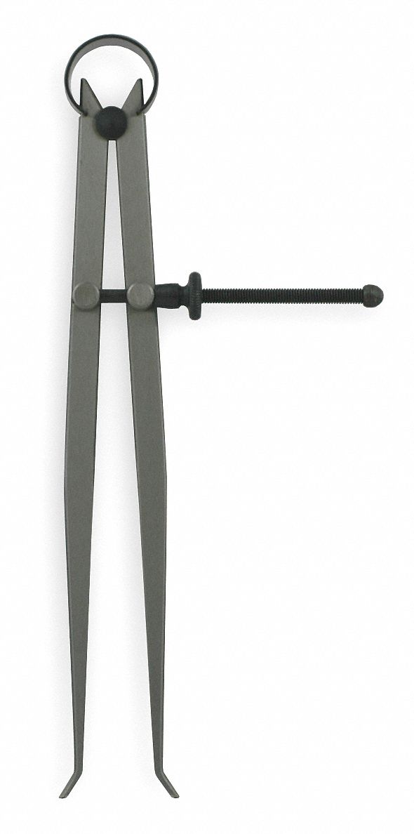 Inside Spring Caliper, Nut Type Solid - Grainger