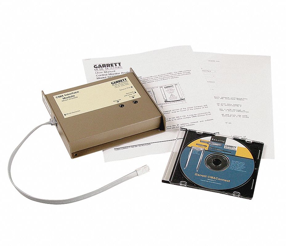 GARRETT METAL DETECTORS Analizador de Monitor de Ctrl,Uso 1ZRZ9 ...