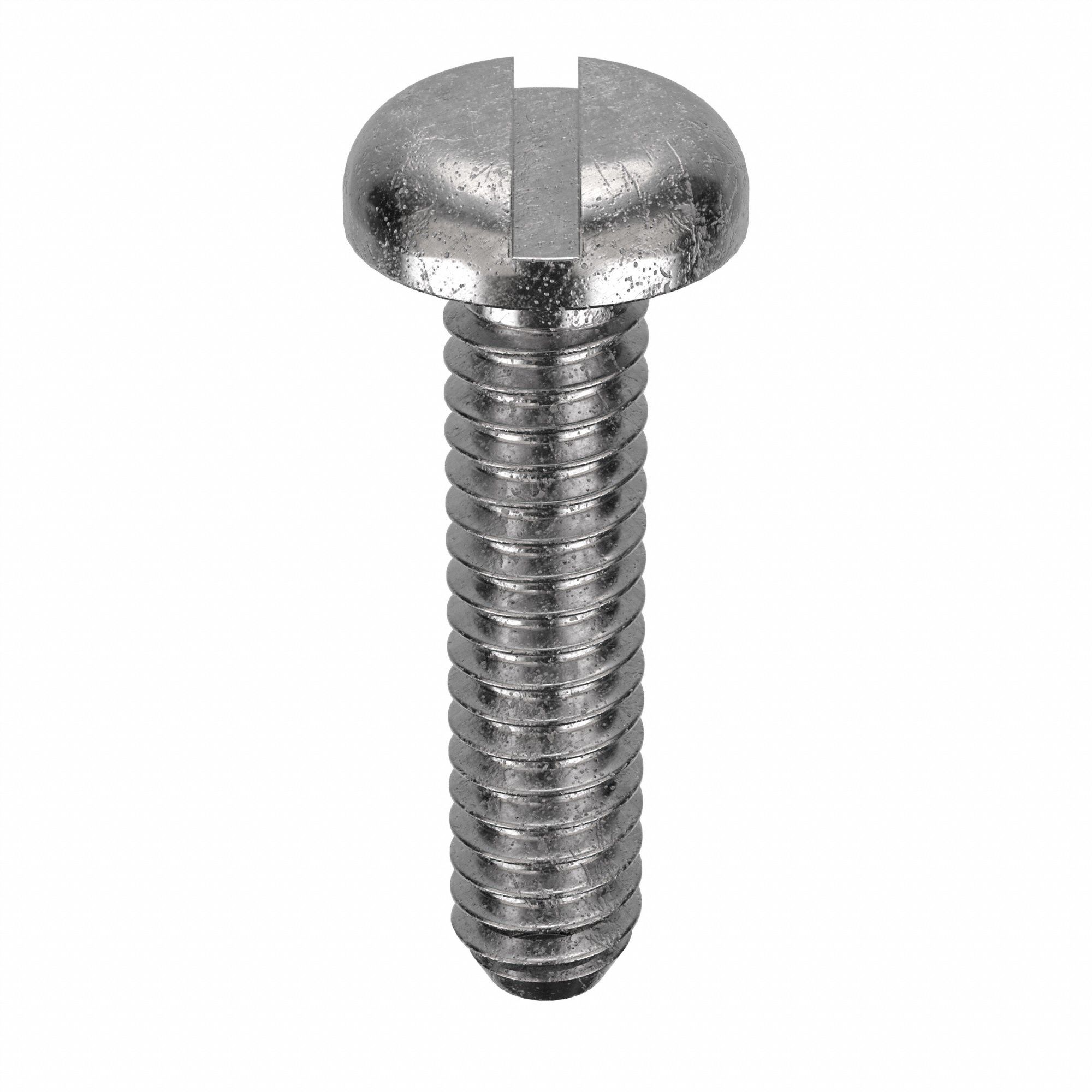 APPROVED VENDOR MACH SCR 304 PAN SLT 2-56X3/8,100/PK - Machine Screws ...
