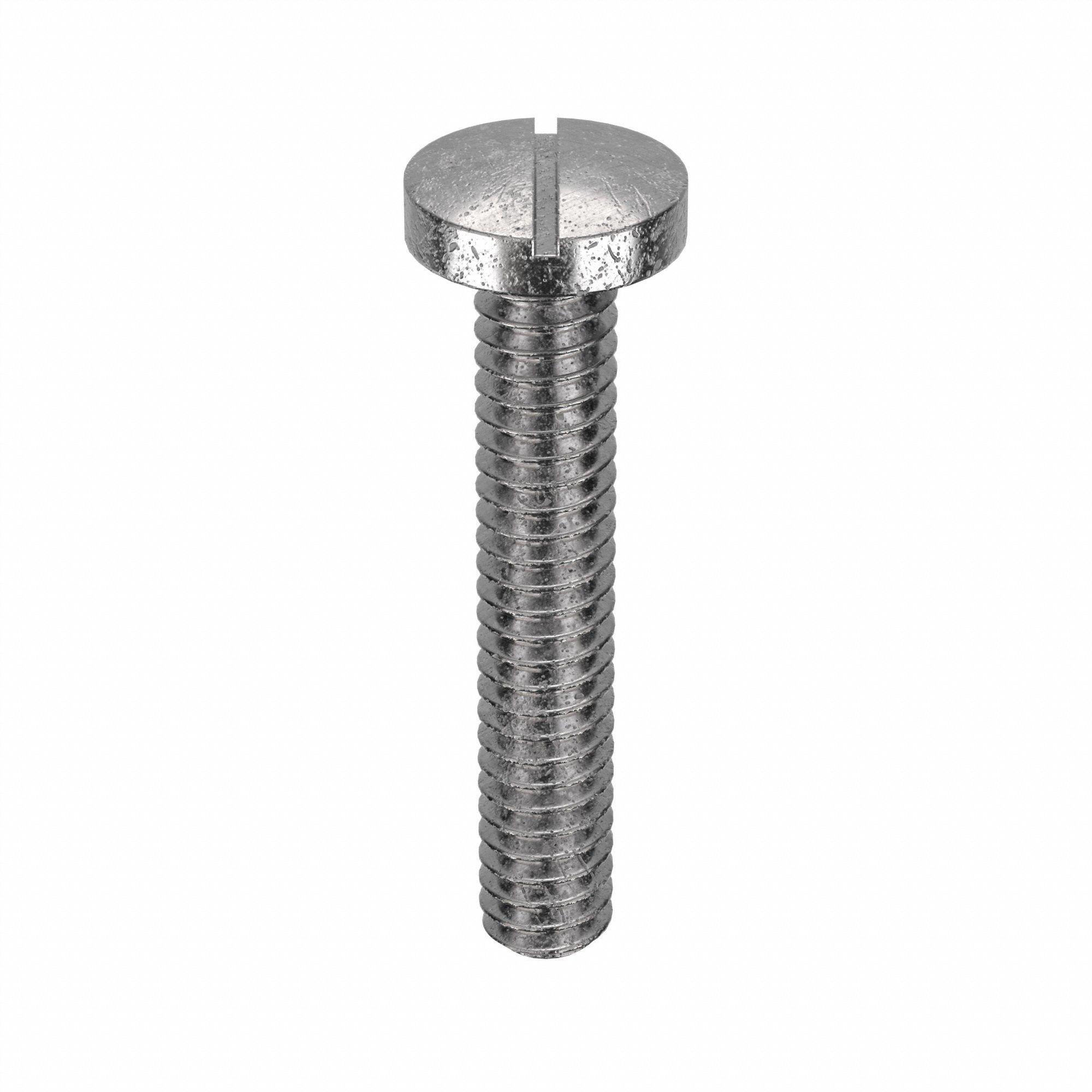 #2-56 Thread Size, 1/2 in Lg, Machine Screw - 1ZU21|U51120.008.0050 ...