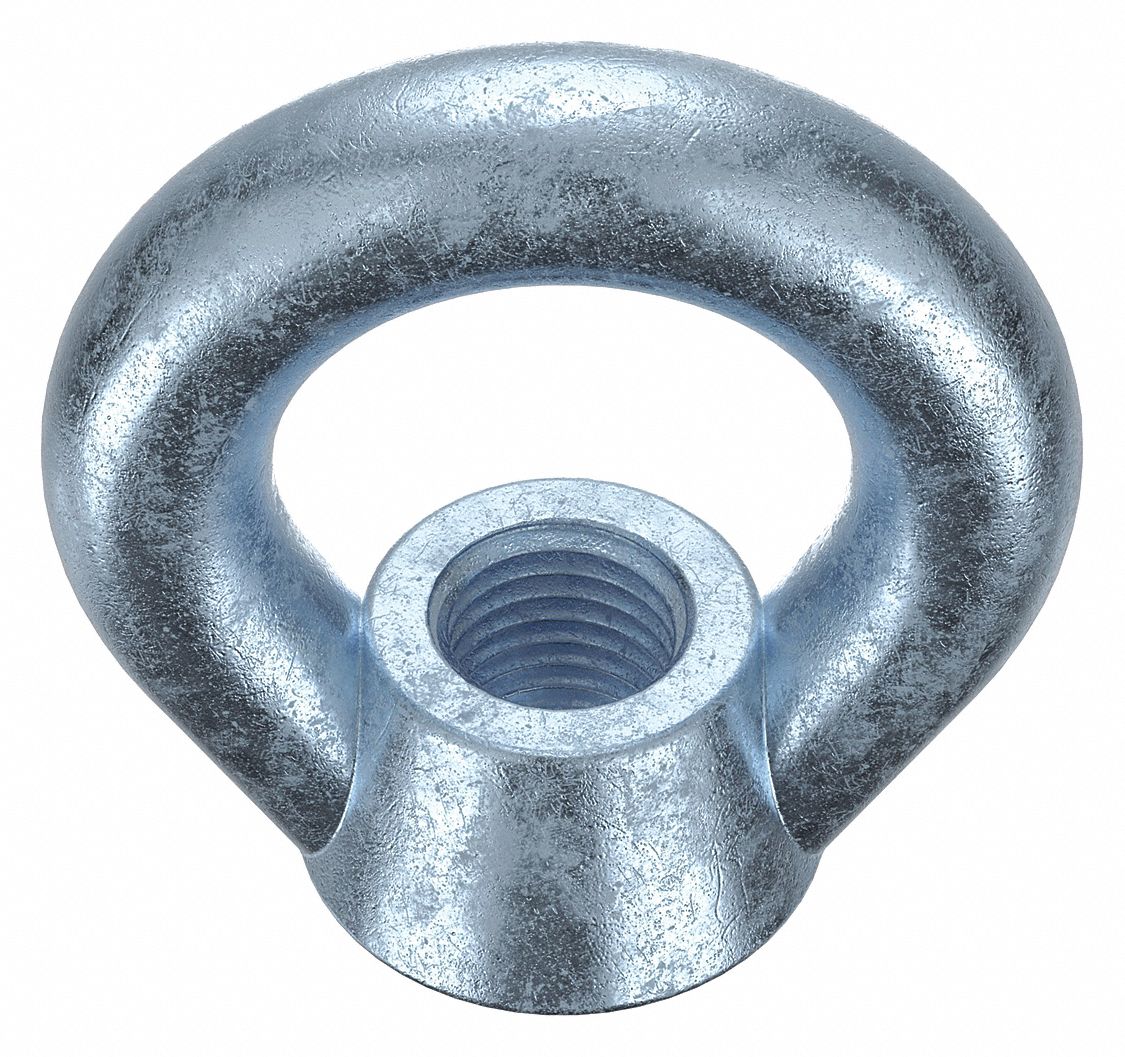 M24x3.00 Thread, Steel, Eye Nut - 1ZU36|RN5822400-001P2 - Grainger