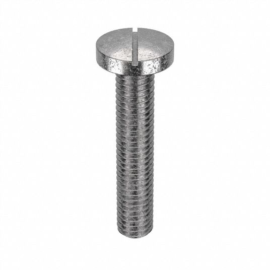 #10-32 Thread Size, 1 in Lg, Machine Screw - 1ZY39|1ZY39 - Grainger