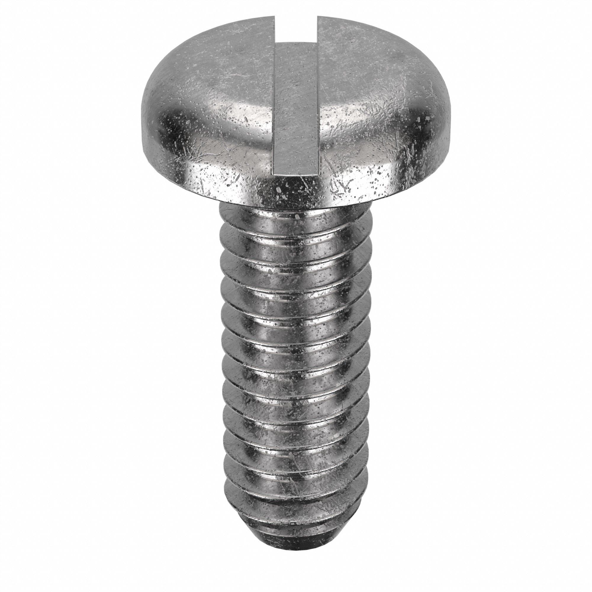 Machine Screw, PK 100 - Grainger