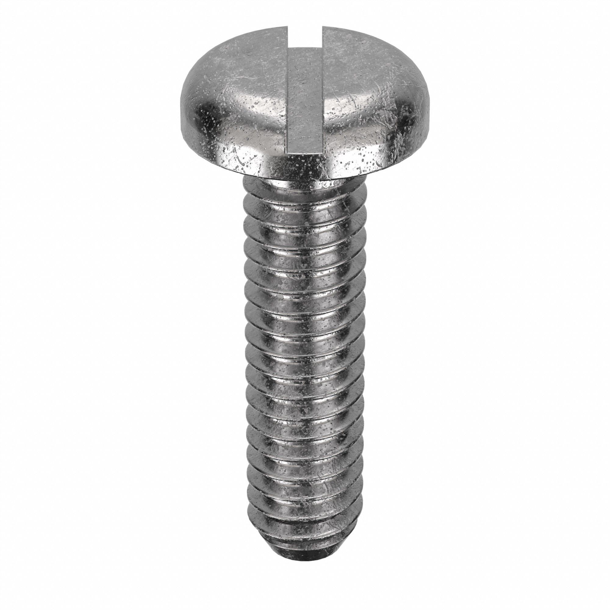 Machine Screw, PK 100 - Grainger