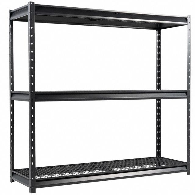 Standalone, Extra Heavy Duty, Bulk Rack Metal Shelving - 400FF8|7304K-3 ...