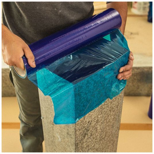 SURFACE SHIELDS Duct Protection Film: 3 mil Thick, 36 in Wd, 200 ft Lg ...