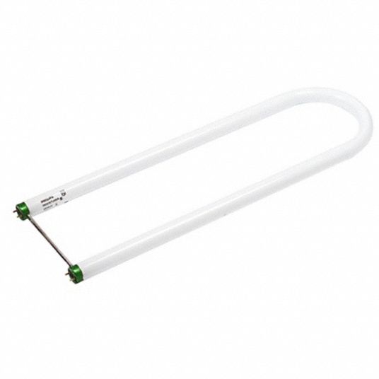 PHILIPS, T8, Medium Bi-Pin (G13), U-Bend Fluorescent Lamp - 796NN4 ...